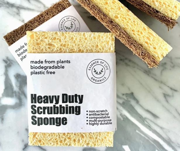 Plant Based Heavy Duty Scrubbing Sponge – The Keep Refillery