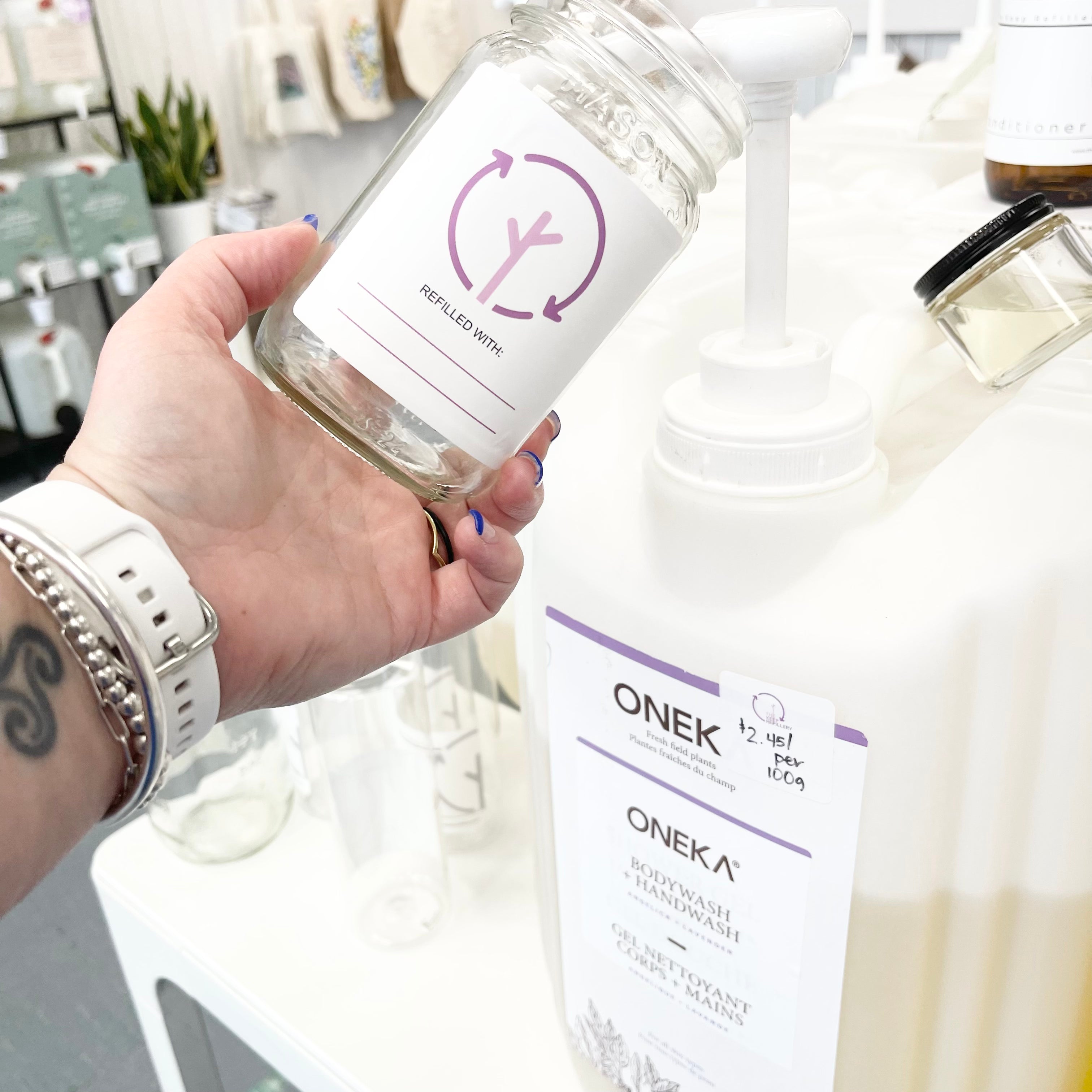 Online Refill: Oneka Hand & Body Wash – The Keep Refillery